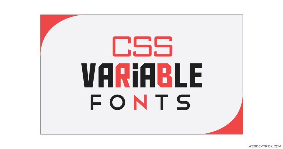 Css Variable Font Style With Split Character Variable Text Animation